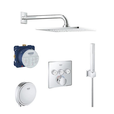 Grohe SmartControl Full Shower Set - 3 Outlet - Better Bathrooms