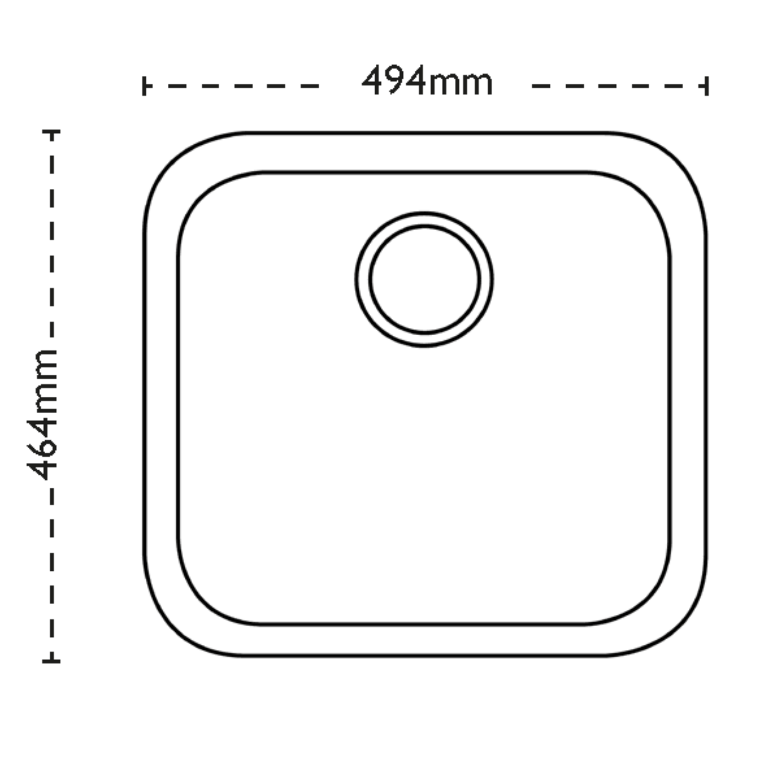 Carron Phoenix Zeta 105u 1 Bowl Chrome Stainless Steel Kitchen Sink ...