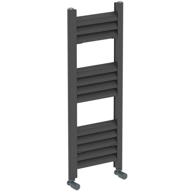 Anthracite Heated Towel Rail Radiator 800 x 300mm - Eton - Better Bathrooms