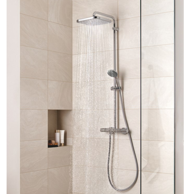 Grohe Vitalio Start Chrome Thermostatic Mixer Shower - Better Bathrooms