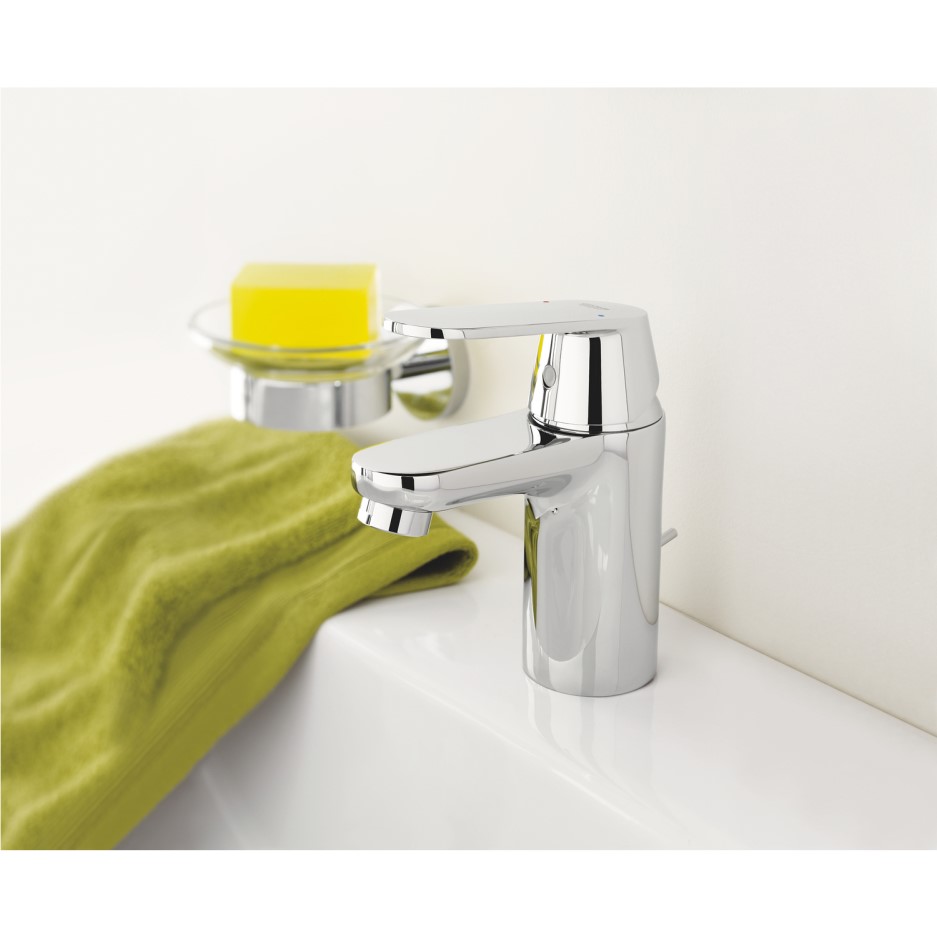 Grohe Eurosmart Cosmopolitan Basin Mixer Tap with Pop-up Waste ...