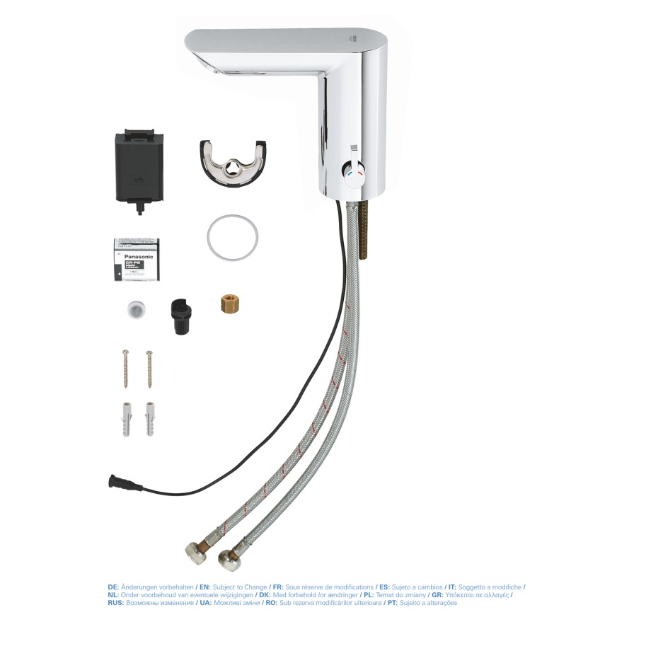 Infrared Sensor Basin Mixer Tap - Grohe Bau Cosmopolitan - Better Bathrooms