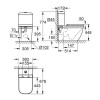 Close Coupled Rimless Toilet with Soft Close Seat - Grohe Euro - Better ...