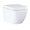 Wall Hung Rimless Short Projection Toilet with Soft Close Seat - Grohe ...
