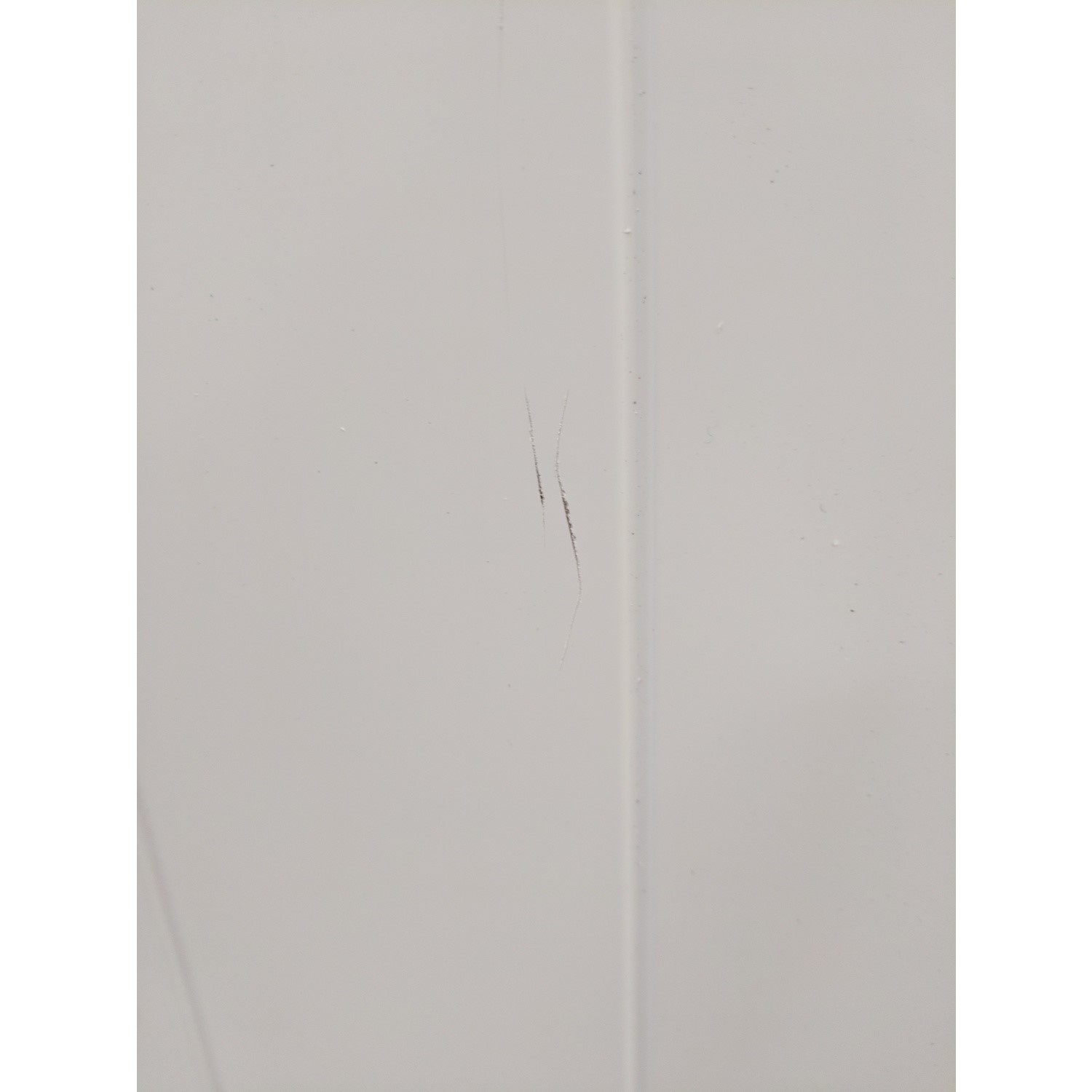 GRADE A2 - Baxenden White Freestanding Tall Bathroom Cabinet 350mm ...