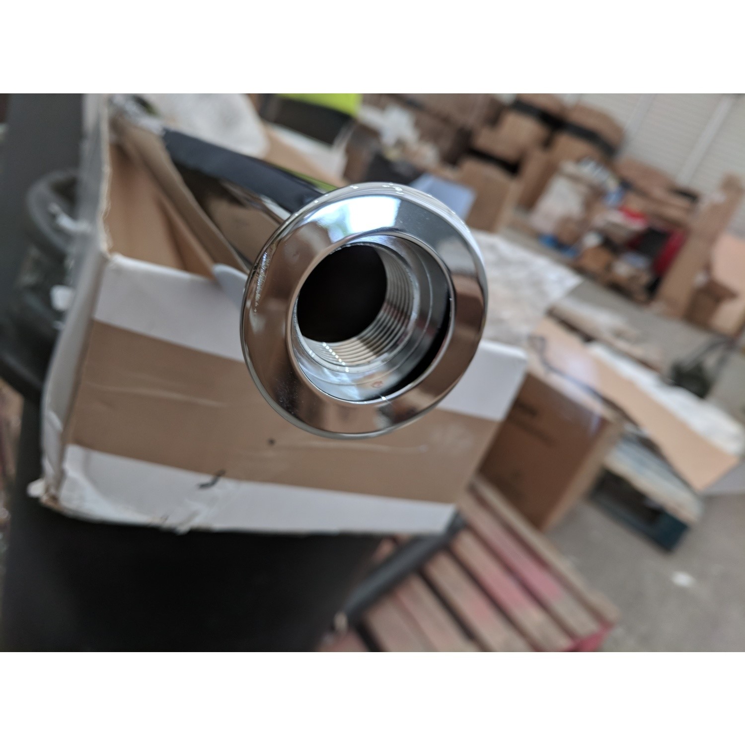 GRADE A2 - Chrome Stand Pipes - Helston - Better Bathrooms