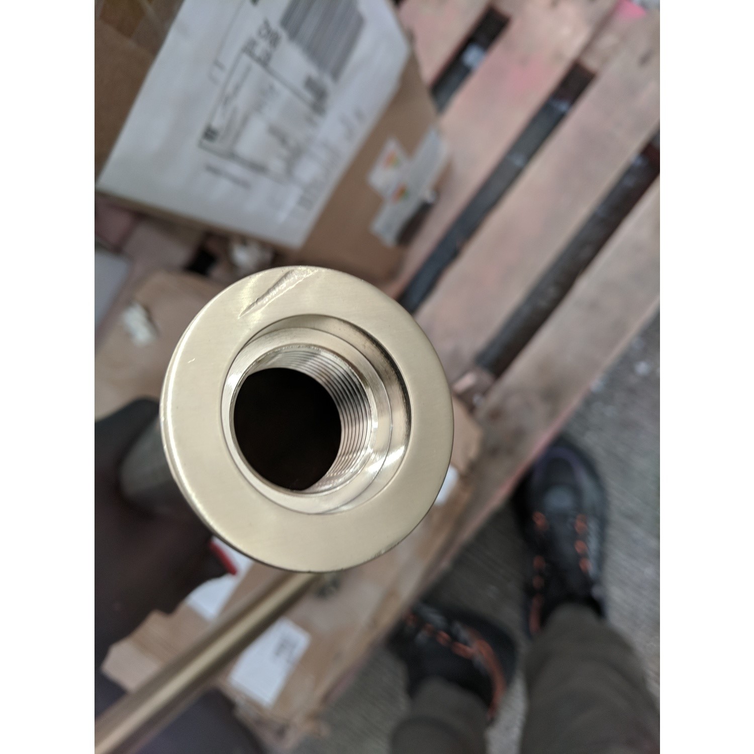 GRADE A2 - Stand Pipes - Brushed Gold - Better Bathrooms