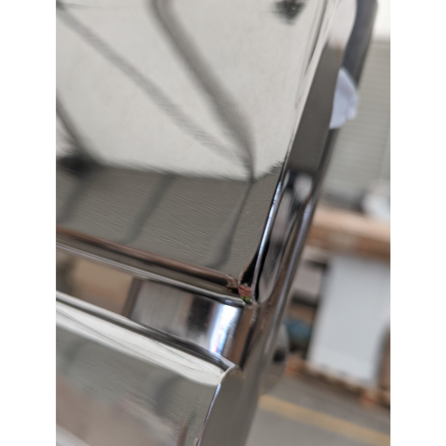 GRADE A2 - Chrome Heated Towel Rail Radiator 1600 x 600mm - Tundra ...