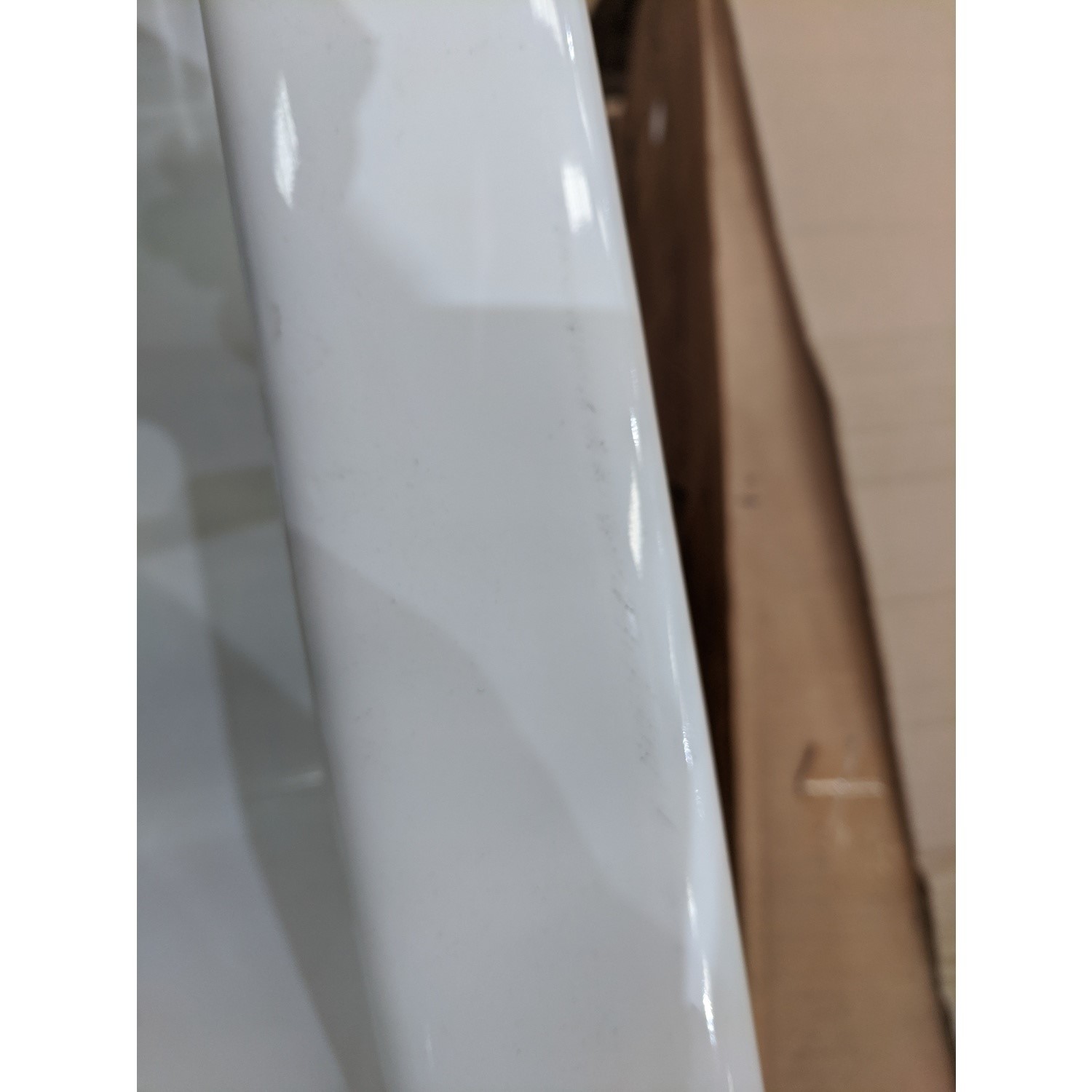 GRADE A2 - Alexandra 1.5 Bowl Inset White Ceramic Kitchen Sink with ...