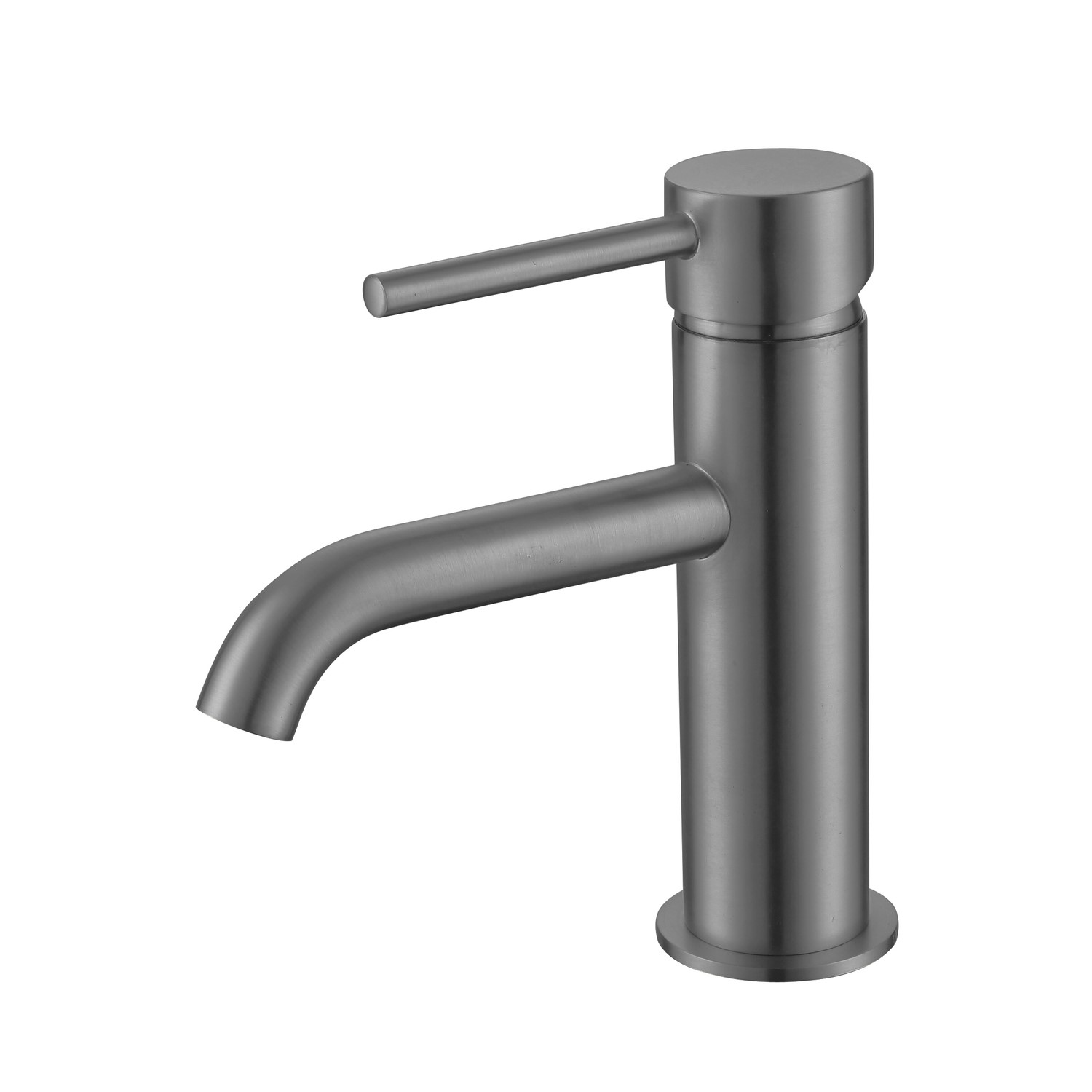 Gunmetal Grey Shower Bath and Basin Tap Set with Basin Waste - Arissa ...