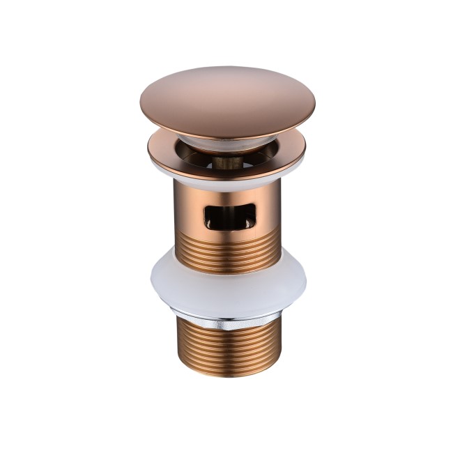 Bronze Click Clack Slotted Basin Waste - Arissa - Better Bathrooms