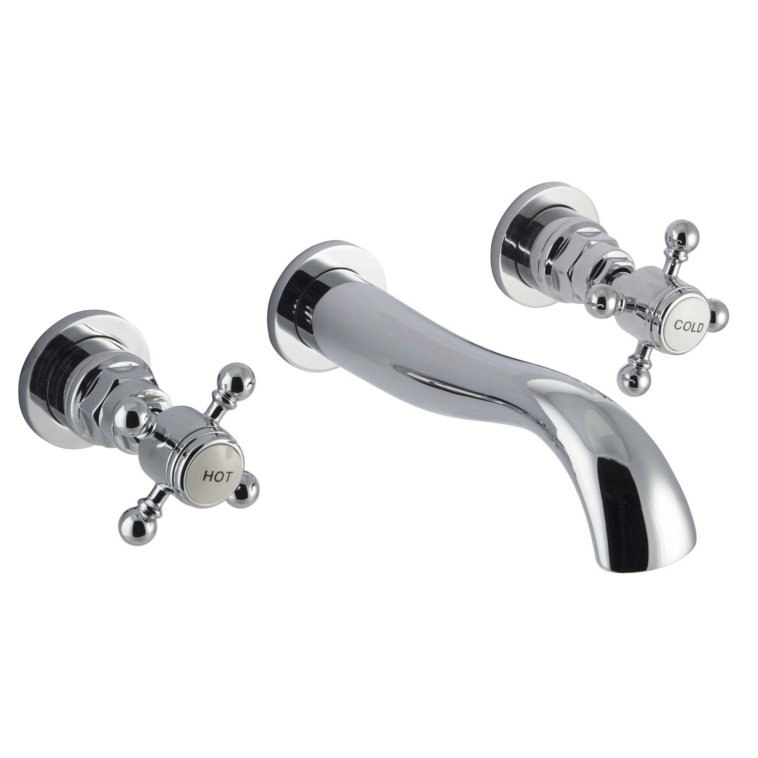 Taylor & Moore Wall Mounted Basin Mixer Tap - Better Bathrooms
