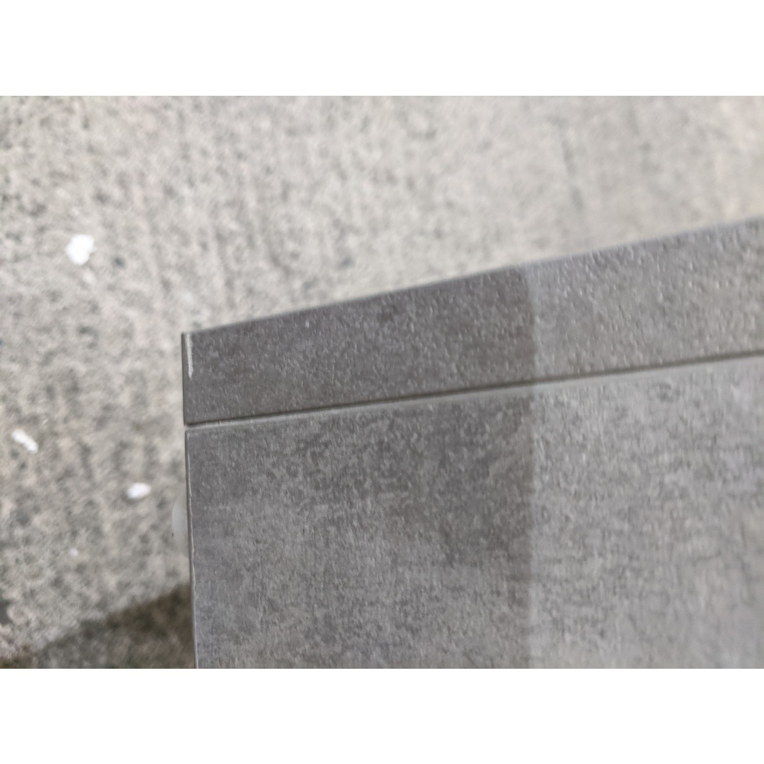 Grade A2 - 460mm Concrete Effect Cloakroom Freestanding Vanity Unit ...