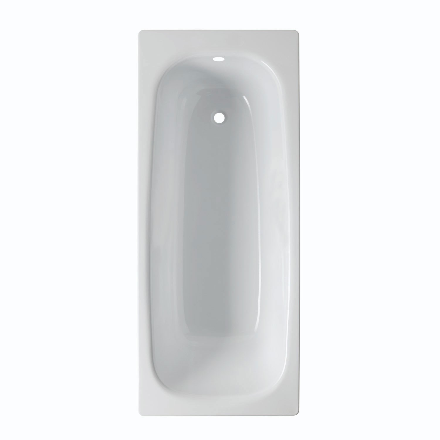 A1 GRADED - 1500 x 700 Colt Single Ended Steel Bath with 2 Tap Holes ...