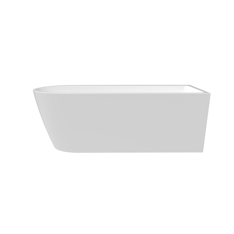 Freestanding Single Ended Right Hand Corner Bath 1650 x 800mm - Amaro ...