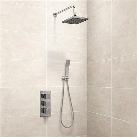 EcoCube Triple Control Shower Valve with Handset and Head - Better ...