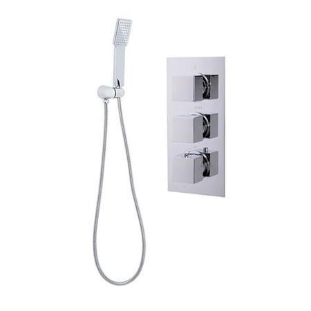 EcoCube Triple Control Shower Valve with Handset and Head - Better ...