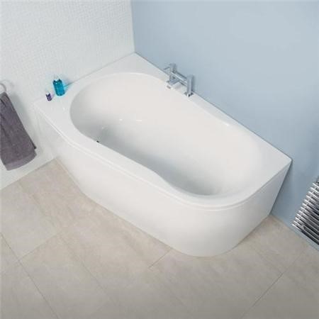 1500 Prima Offset Luxury Left Handed Corner Bath - Better Bathrooms