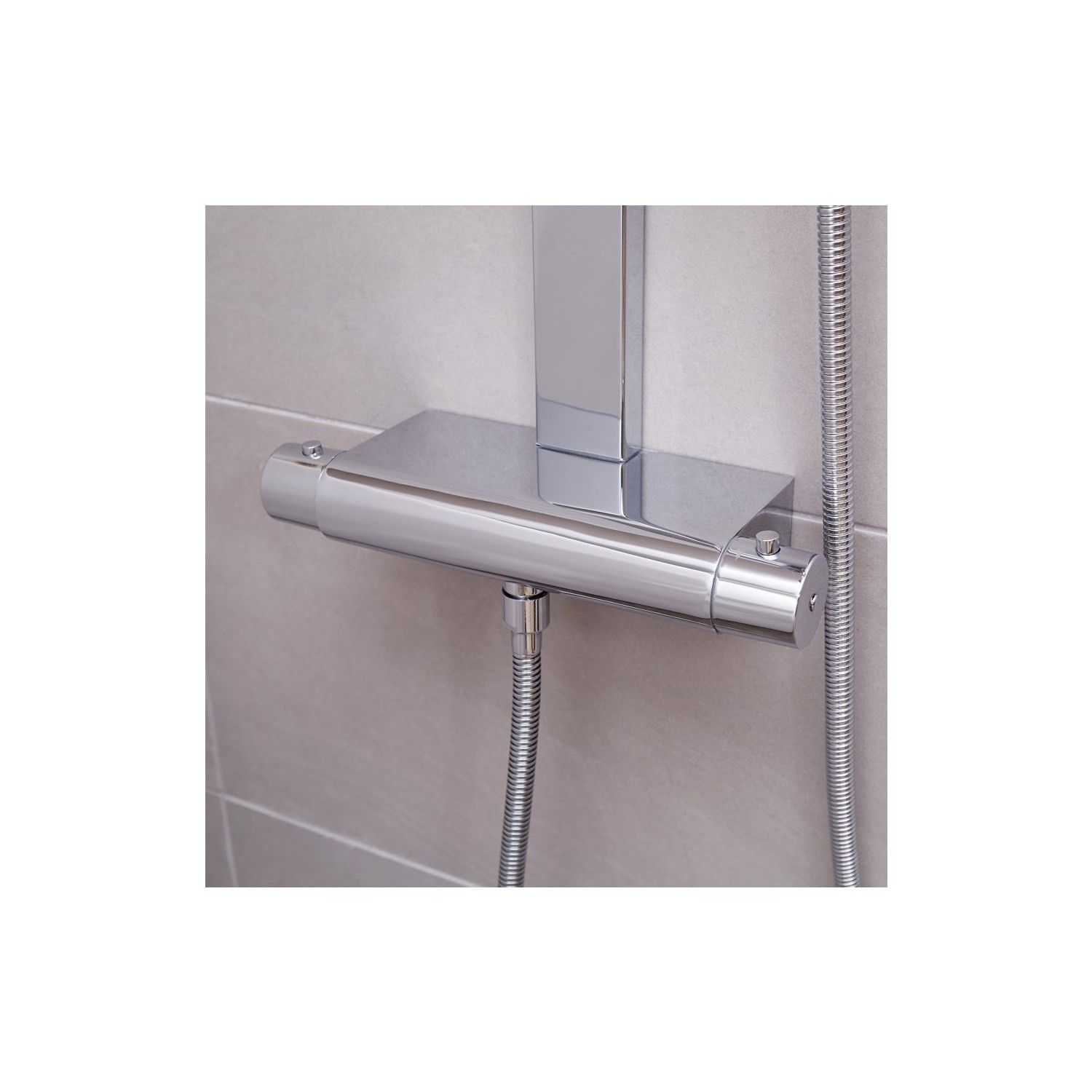 Montroc Premium Thermostatic Rigid Riser Rail Kit & Valve - Better ...