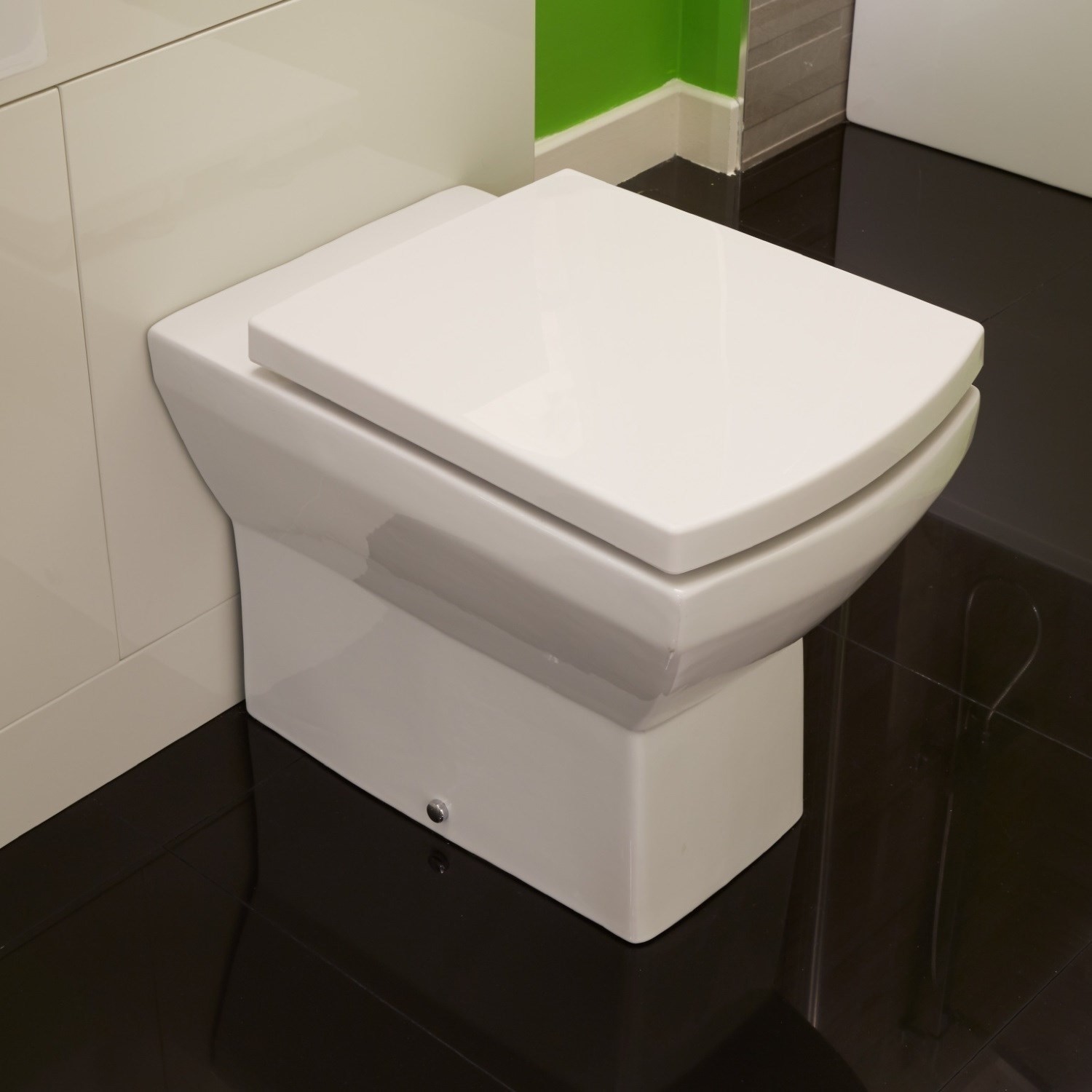 Back to Wall Toilet with Soft Close Seat - Tabor - Better Bathrooms