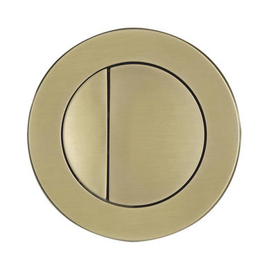 Arissa Brushed Brass Pneumatic Push Button and Cistern - Better Bathrooms
