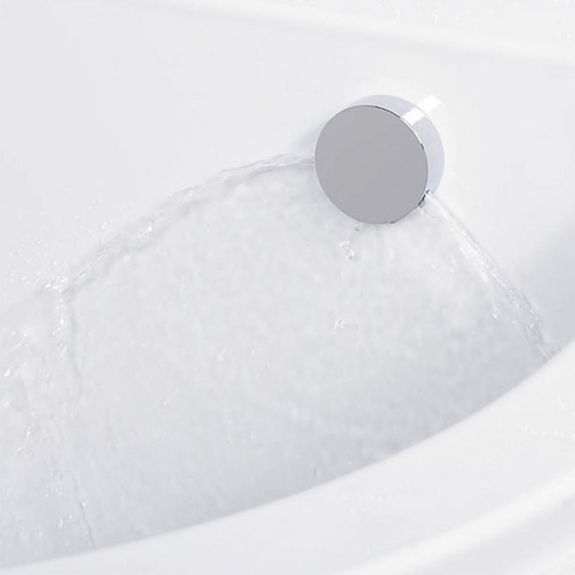 Freeflow Bath Filler With Push Button Waste and Overflow - Better Bathrooms
