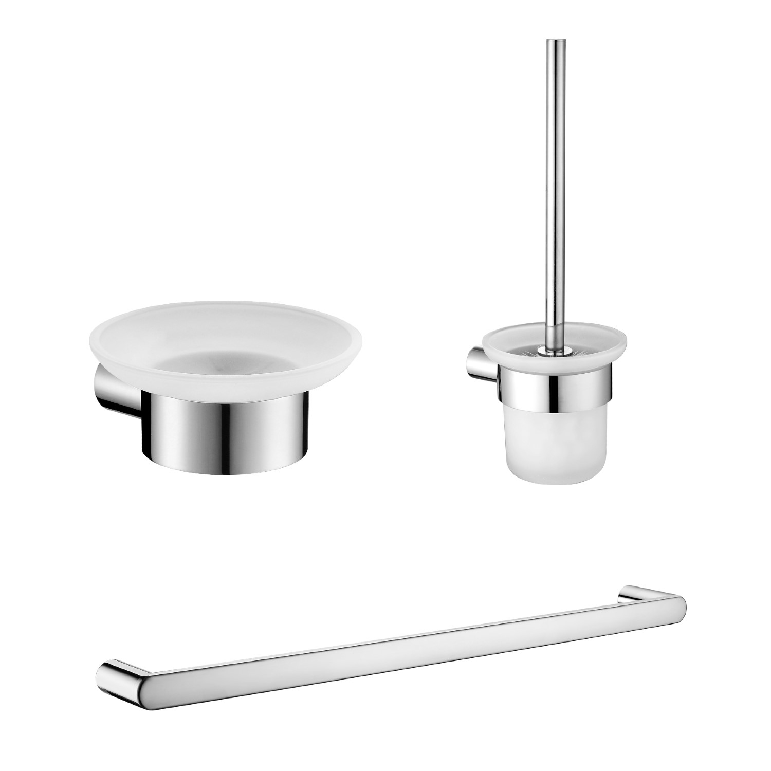 3 Piece Bathroom Accessory Set- Brooke - Better Bathrooms