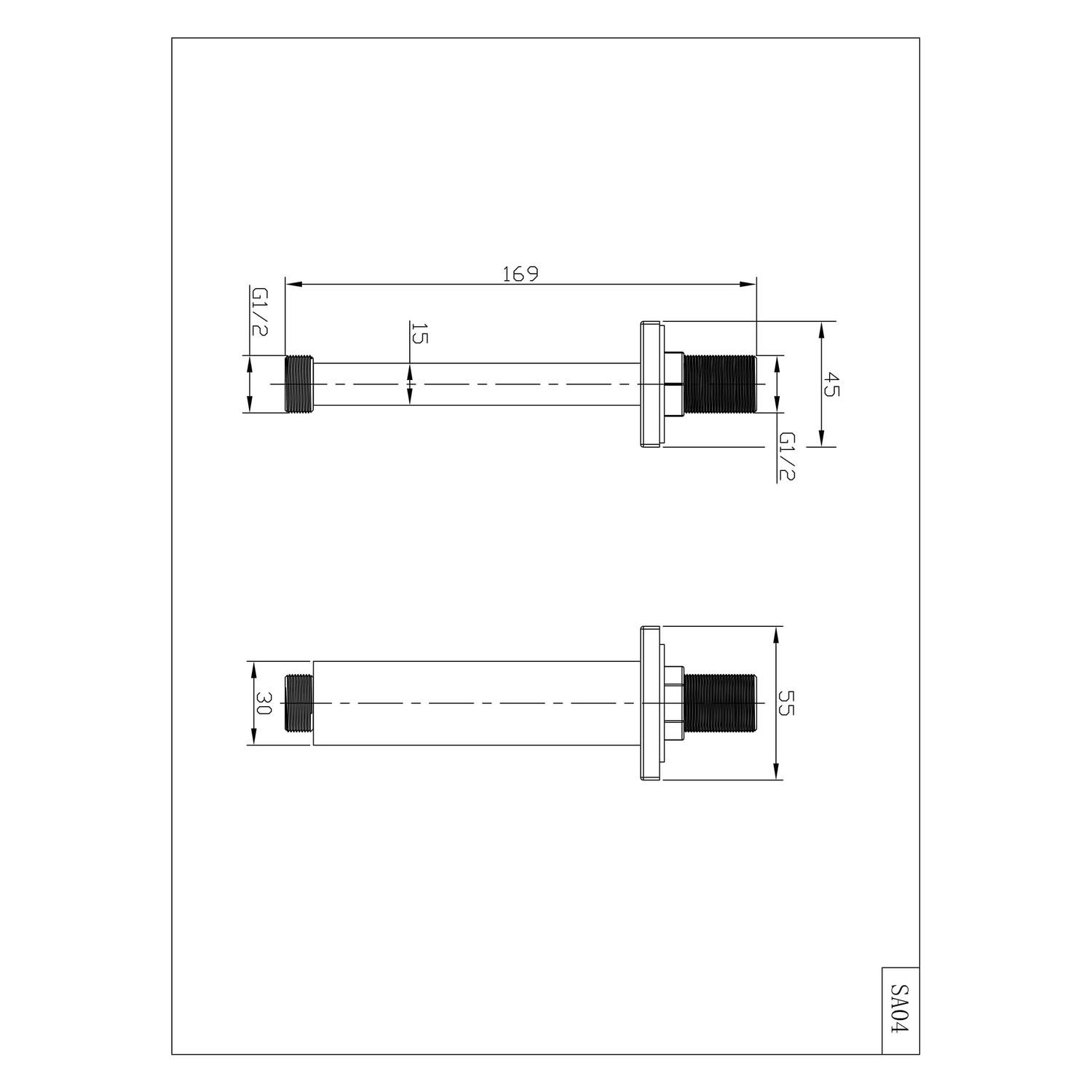 Black Single Outlet Mixer Shower with Square Ceiling Mounted Shower ...