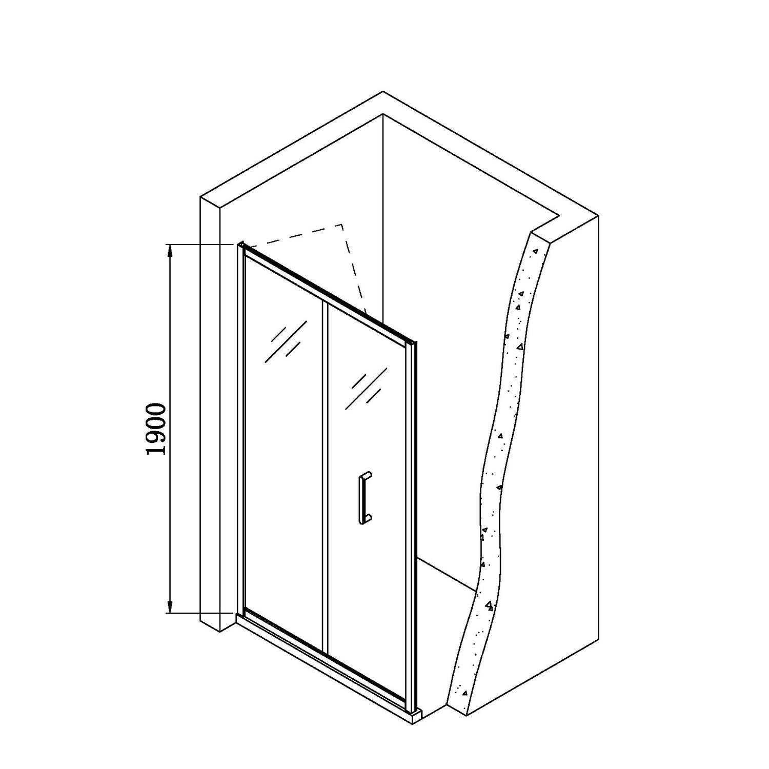 Grade A1 900mm Square Bi Fold Shower Enclosure Carina Better