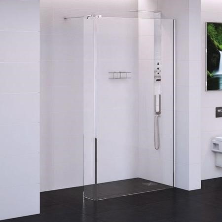 Wet Room 1100 x 2000mm with Return Panel - 10mm Glass - Trinity Premium ...