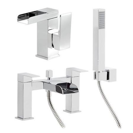 Detta Waterfall Tap Pack - Better Bathrooms