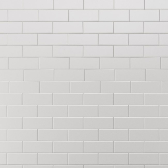 White Composite Wall Panel 2440mm w x 1220mm h- Mermaid - Better Bathrooms