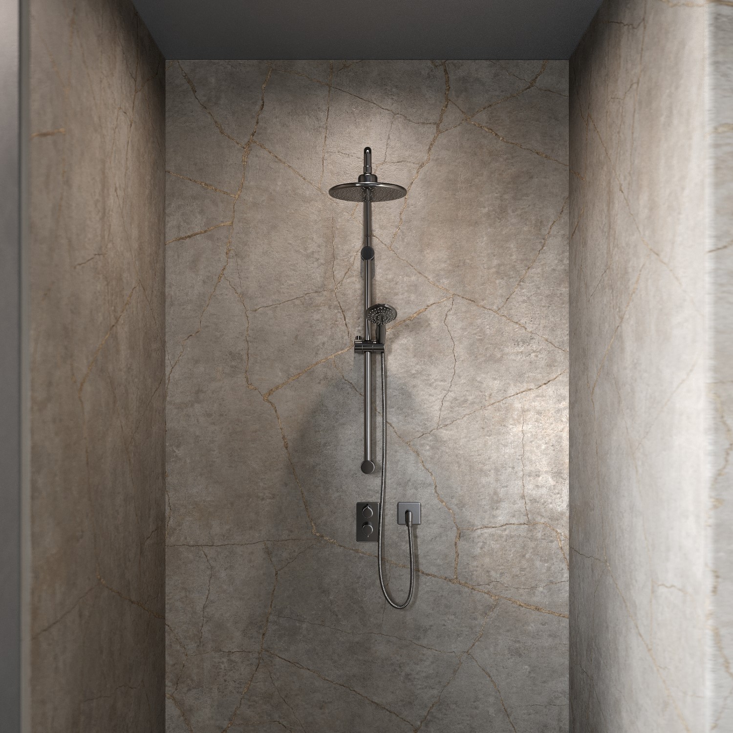 Gold Stone Elite Postformed Wall Panel 2420mm h x 1200mm w - Mermaid ...