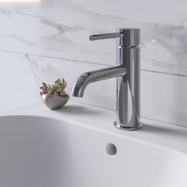 GRADE A1 - Chrome Mono Basin Mixer Tap - Arissa - Better Bathrooms