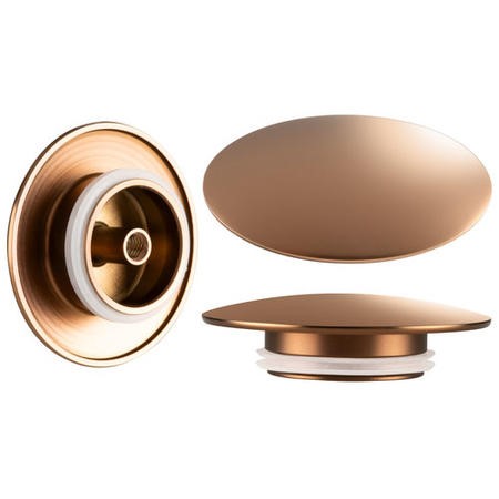 ONLY OPENED - Brushed Bronze Bath Waste Cover Upgrade - Better Bathrooms