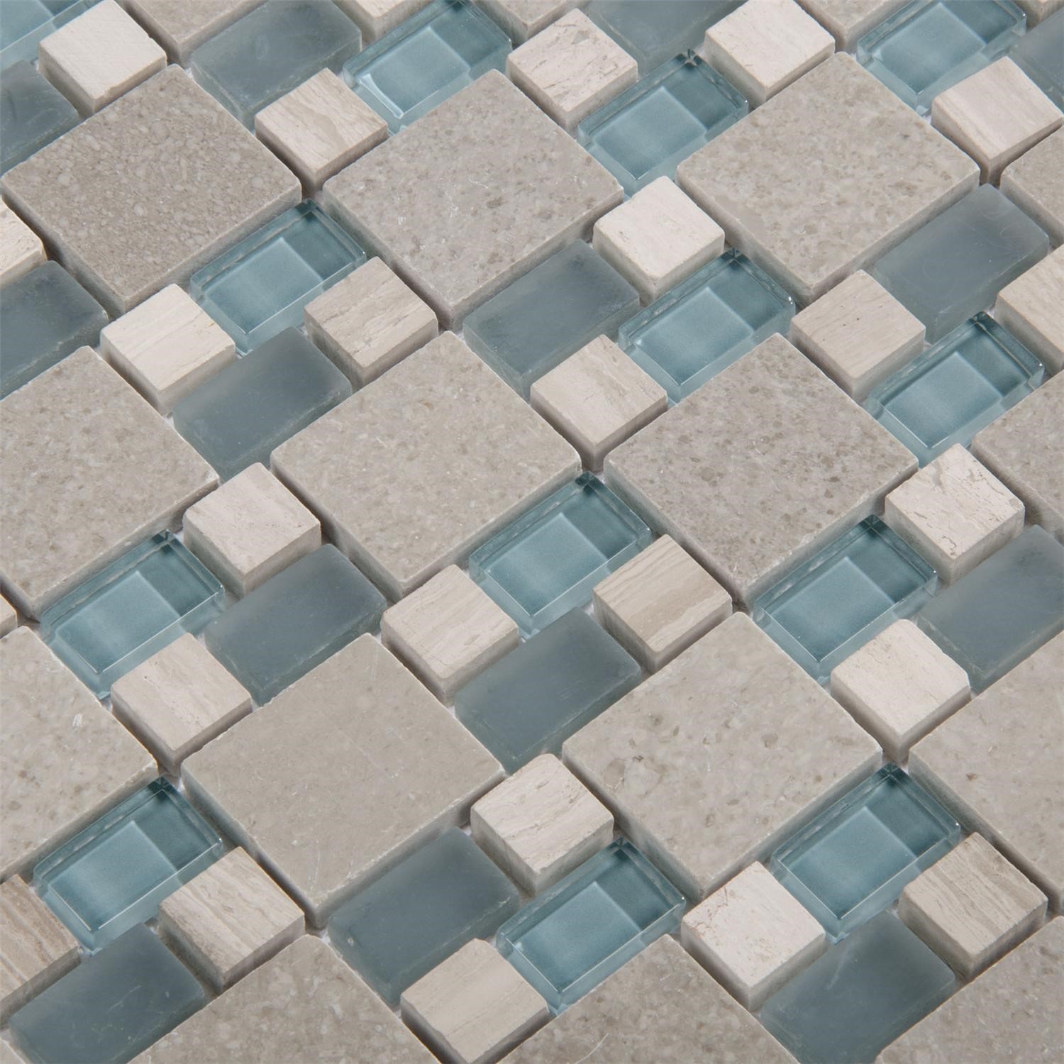 Matrix Grey Mosaic - Better Bathrooms