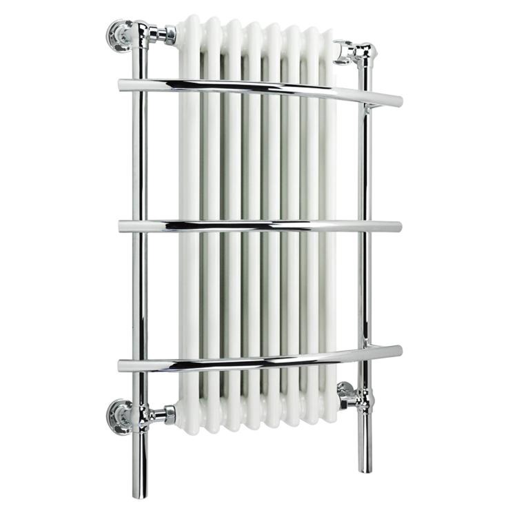 Huntington Wall Hung Traditional Bathroom Towel Radiator - 1000 x 630mm ...