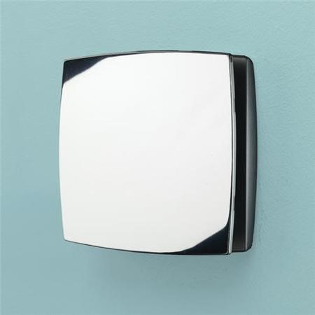 Breeze Timer Humidity Chrome Fan - Better Bathrooms
