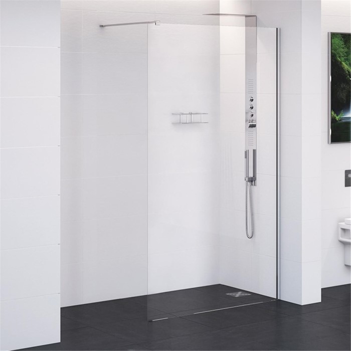 Trinity Premium 10mm 2000 X 1000 Wet Room Shower Screen Better Bathrooms
