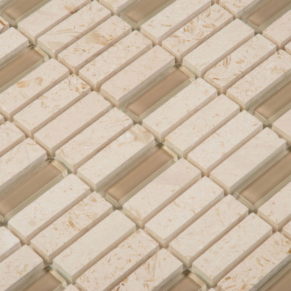 Kas Irish Cream Wall Mosaic - Better Bathrooms