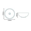 Round Counter Top Basin - Cora Range - Better Bathrooms