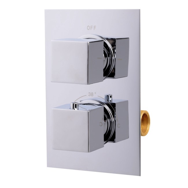 Single Outlet Concealed Thermostatic Shower Valve -EcoCube Range ...