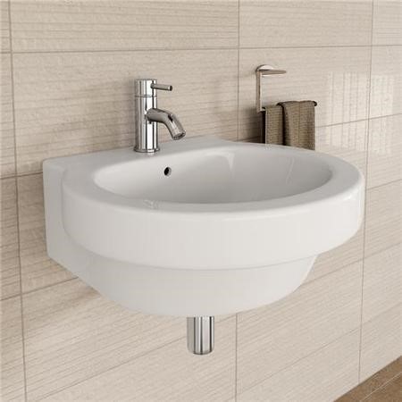 Hallmoor Wall Mounted Basin - Better Bathrooms