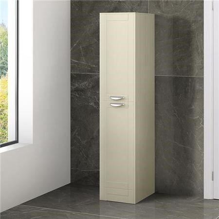Nottingham Ivory Tall Boy Storage Unit - Better Bathrooms