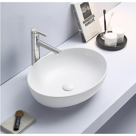 Oval Countertop Basin 520mm - Verona - Better Bathrooms
