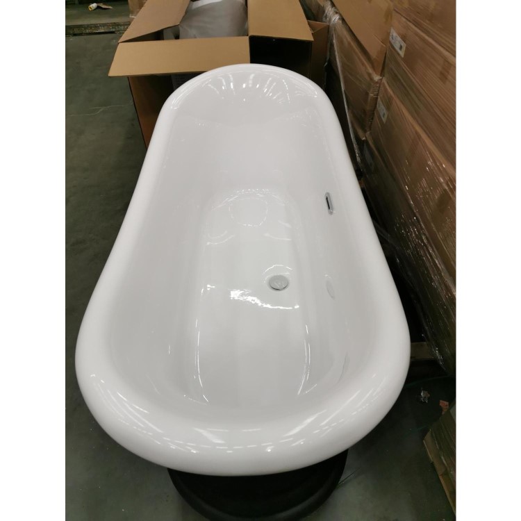 Capella Bronze Freestanding Double Ended Slipper Bath - L1700 x W740mm ...