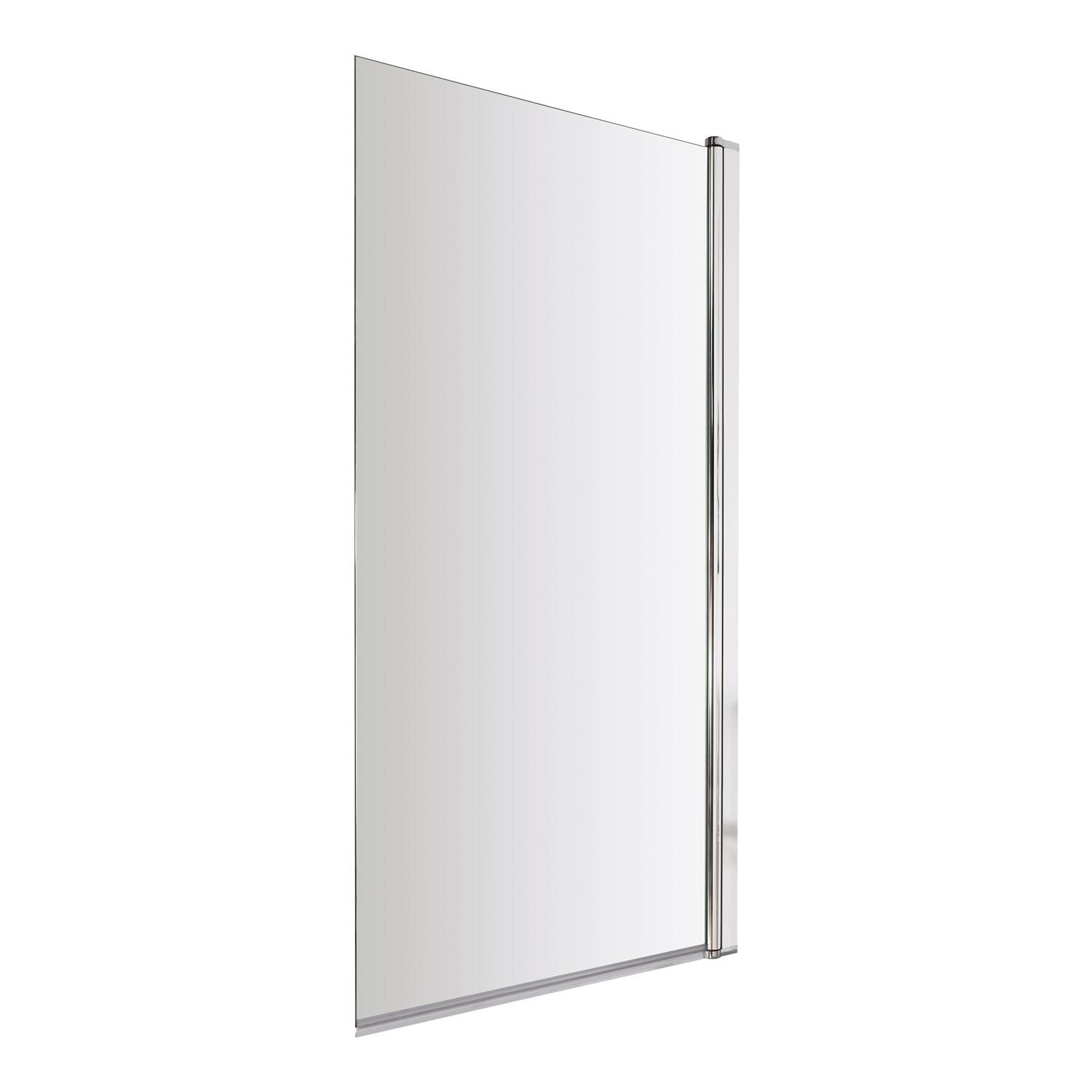Straight Hinged 1435 x 790 Bath Screen 6mm - Better Bathrooms