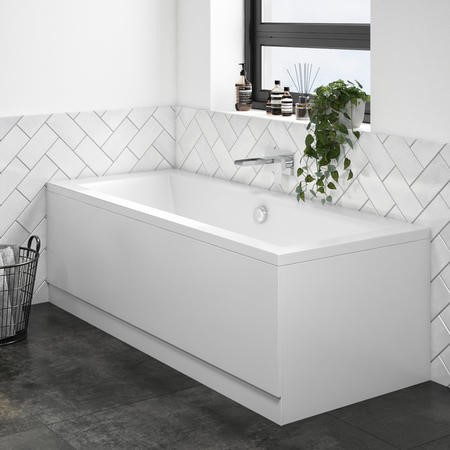 Chiltern Square Double Ended Bath - 1700 x 700mm - Better Bathrooms