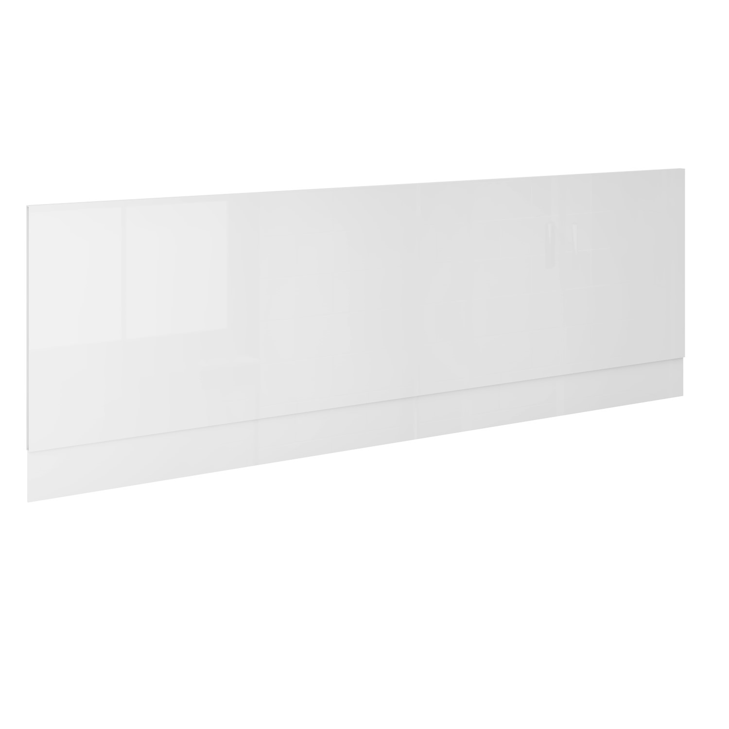 GRADE A2 - 1700mm White Gloss Bath Front Panel - Ashford - Better Bathrooms