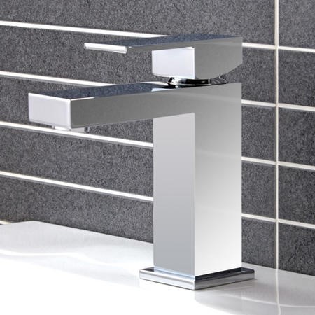 Cube Mono Basin Mixer Tap - Better Bathrooms